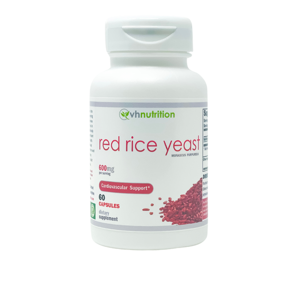 VH Nutrition RED RICE YEAST | Monascus purpureus Capsules | Cardiovasc ...
